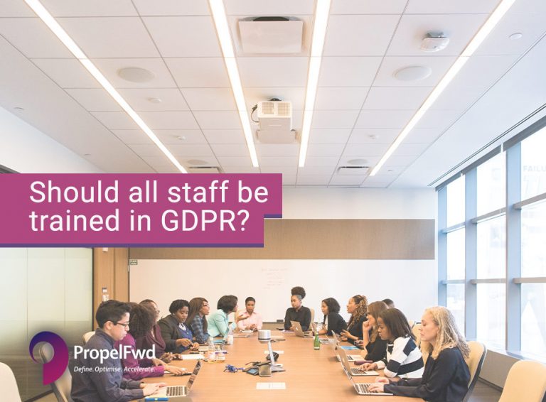 Should all staff be trained in GDPR?